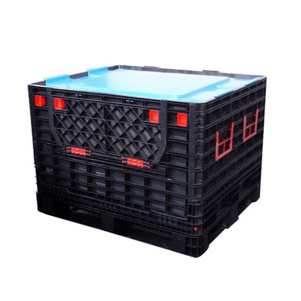 plastic pallet boxes with lids - Qusheng plastic