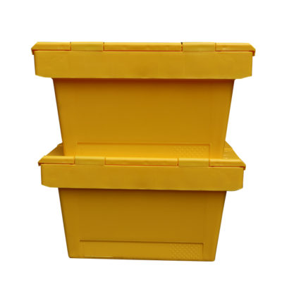 Wholesale plastic storage totes with lids,attached lid totes|plastic ...